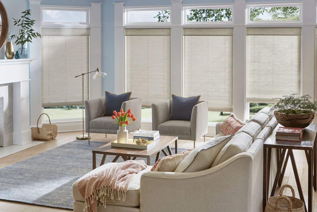 Woven Natural Shades in Helena, MT - The Blind Guy