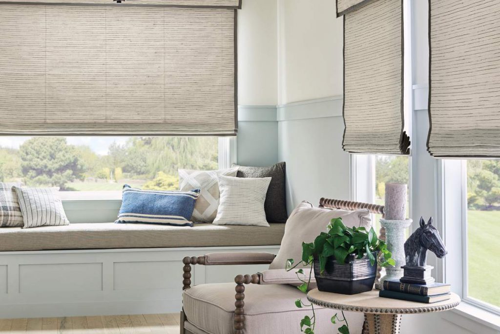 Woven Natural Shades in Helena, MT - The Blind Guy